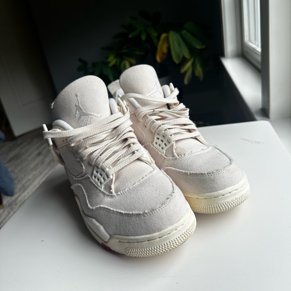 Jordan | Shoes | Jordan Cream Retro Sneakers With Chunky Silhouette ...
